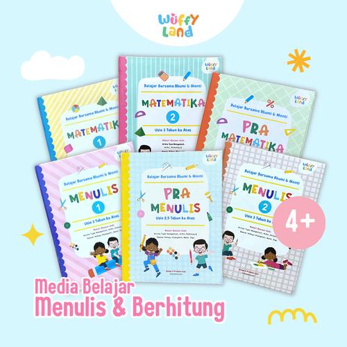 Jual Worksheet Anak 2-6 Tahun, Belajar Bersama Bumi & Monti. Mainan ...