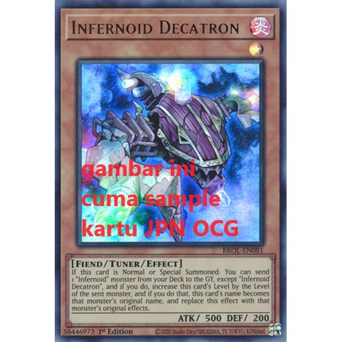 Jual Infernoid Decatron | Varian Rarity | Yugioh OCG TW01 JP111 - NORMAL - Jakarta Barat ...