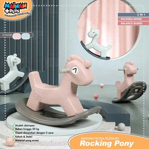 Jual Mainan Kuda Goyang Anak Rocking Pony Horse Balance Balancing Board ...