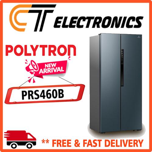 Jual POLYTRON PRS460B KULKAS SIDE BY SIDE INVERTER 460L PRS 460 ...