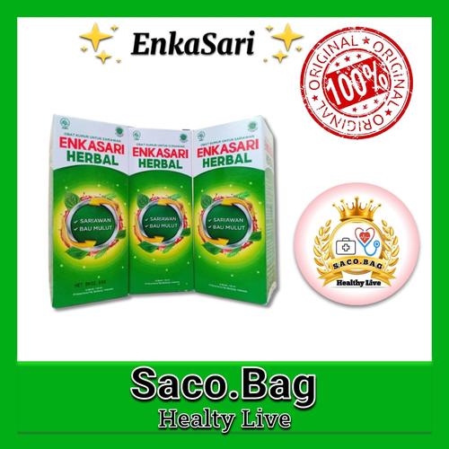 Jual Enkasari Herbal Obat Kumur Untuk Sariawan dan Bau Mulut 120ml ...