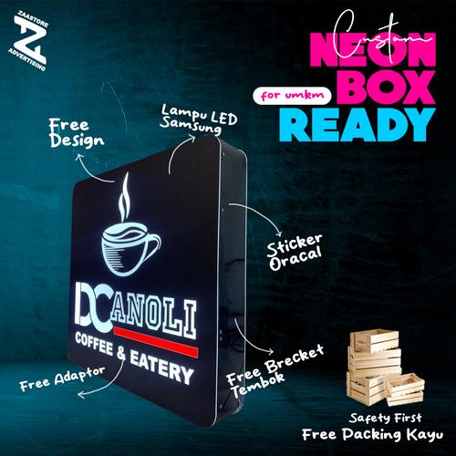 Jual Neon Box persegi Flex custom outdoor indoor - Kota Bandung ...