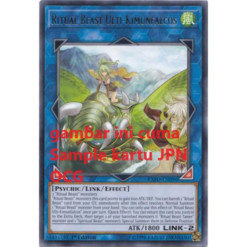 Jual Ritual Beast Ulti-Kimunfalcos | Rarity | Yugioh OCG TW01 JP140 - Jakarta Barat - Carttu ...