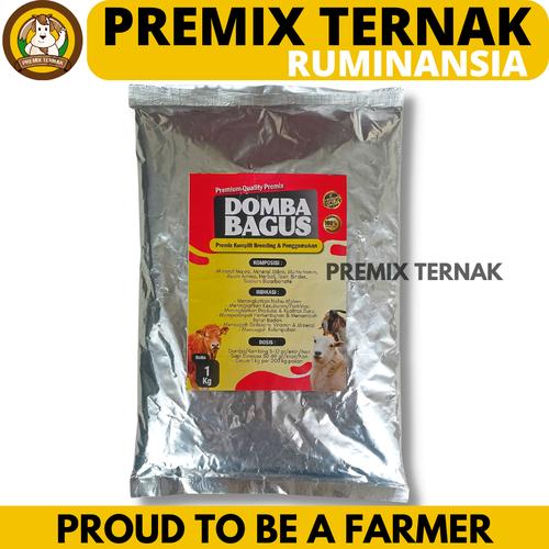 Jual PREMIX DOMBA BAGUS 1 KG - Premix Komplit Breeding & Penggemukan ...