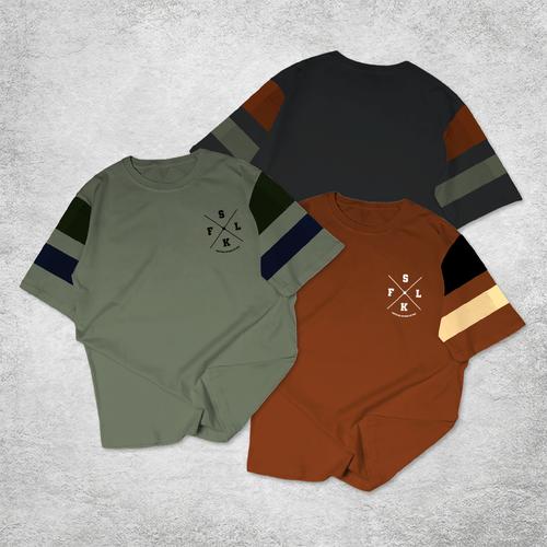 Promo RisRus Fashion Kaos LINE FKLS Pria Katun Combed 24s Reguler Fit ...