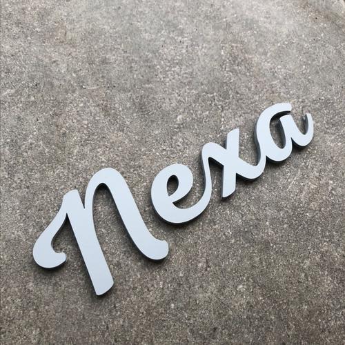 Jual Tulisan timbul 3D nama anak signage backdrop pintu akrilik acrylic ...