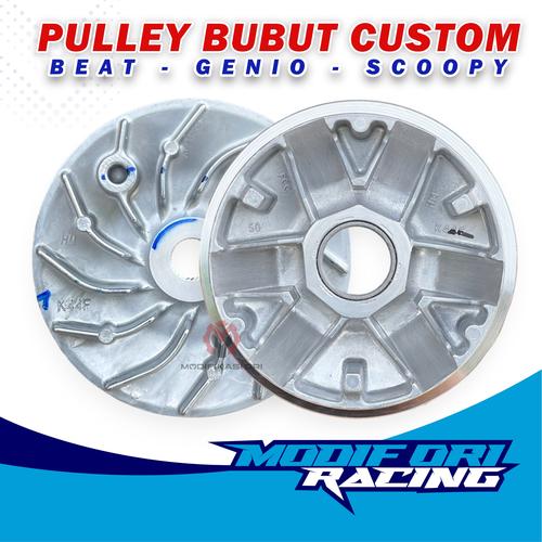 Promo BEAT-Rumah Roller Bubut 13,8 drajat-13,5 custom Kipas Pulley SET ...