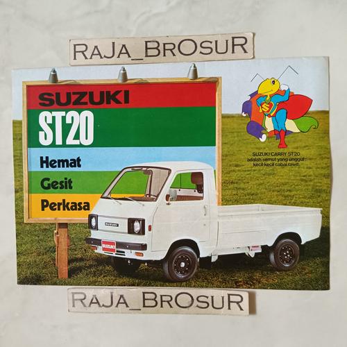 Jual Poster brosur katalog leaflet Suzuki Carry ST20 ST 20 Truntung 1978 - Kab. Langkat ...