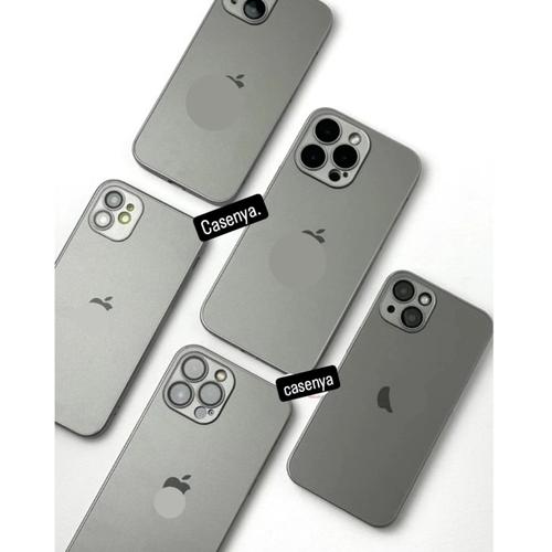 Jual NATURAL TITANIUM CASE IPHONE 12 PRO MAX 11 METAL PRO SQUARE EDGE ...