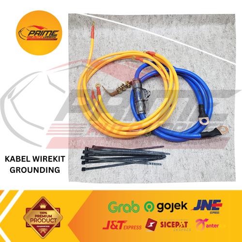 Jual KABEL GROUNDING MOBIL 5 TITIK WIREKIT + BOOSTER POWER - GROUNDING ...