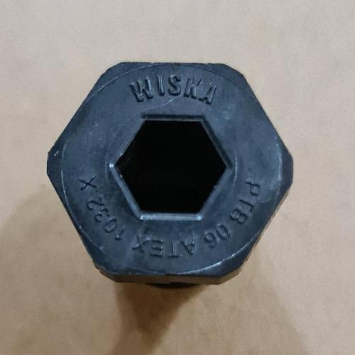 Jual WISKA Plug Socket M16 x 1.5 IP68 PTB98 ATEX Exproof Nylon IECEx ...
