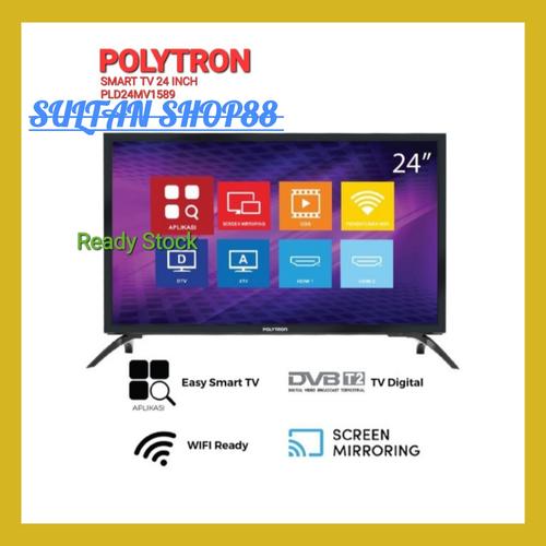 Jual POLYTRON EASY SMART TV PLD24MV1589 24 INCH DIGITAL I SMART TV ...