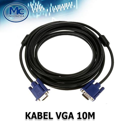 Promo Kabel Konektor VGA 10 meter - 20M - Kota Bekasi - Mides Komputer | Tokopedia