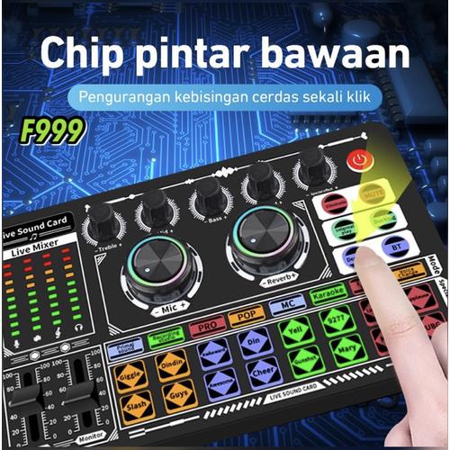 Jual SOUND CARD F999 SoundCard Bluetooth compatible External Wireless ...