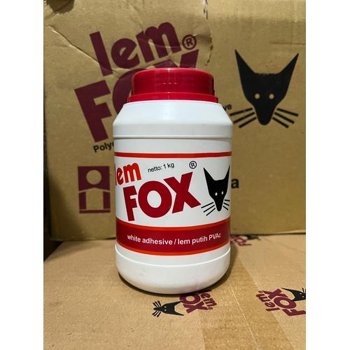 Jual Lem Putih Fox PVAC 1kg (Botol) - Jakarta Barat - Triplek Indonesia ...