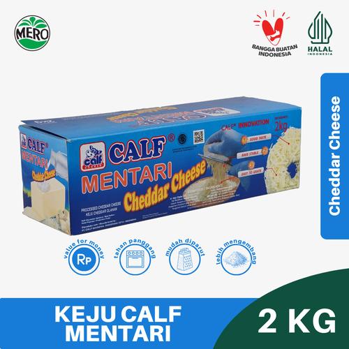 Jual CALF Mentari Cheddar Cheese 2kg - Kota Bekasi - MERO Baking ...