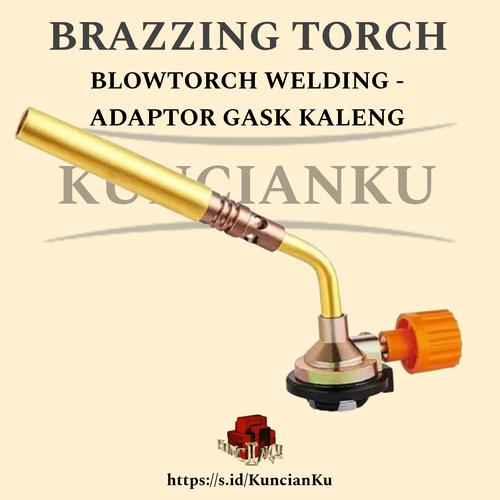 Jual alat bakar gas torch kuningan Las hi cook GAS KALENG MOZZARELLA ...