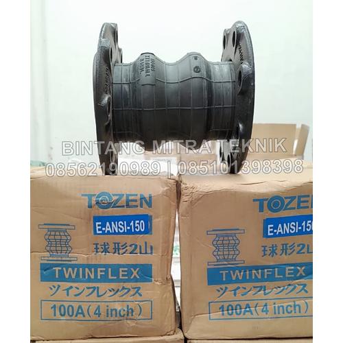 Jual TOZEN TWINFLEX FLEXIBLE RUBBER JOINT ANSI 150 4" - Kota Bandung ...