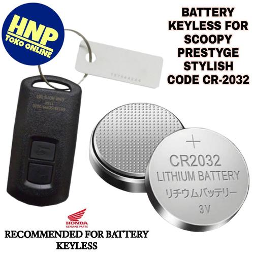 Jual BATERAI REMOTE ALARM KUNCI MOTOR HONDA SCOOPY PRESTIGE STYLISH ...