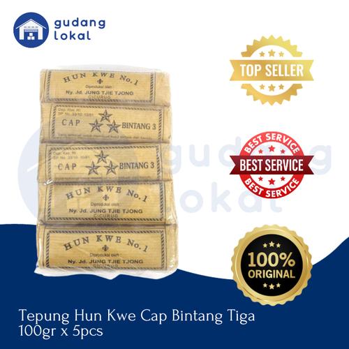 Jual TEPUNG HUN KWE CAP BINTANG TIGA 100GR X 5 PCS - Kota Bogor ...