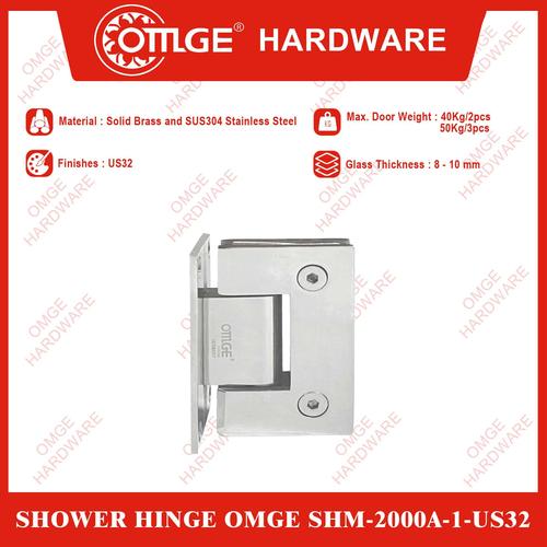 Promo Shower Hinge/Engsel kaca Kamar Mandi OMGE SHM-2000A-1-US32 Cicil ...