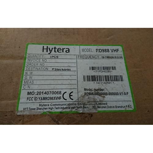 Jual HYTERA DIGITAL/ANALOG RIPITER RD988 VHF - Kota Yogyakarta - donysradio | Tokopedia