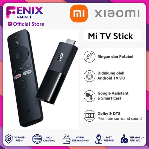 Promo Xiaomi Mi TV Stick Android 9.0 Google Assistant & Smart Cast ...