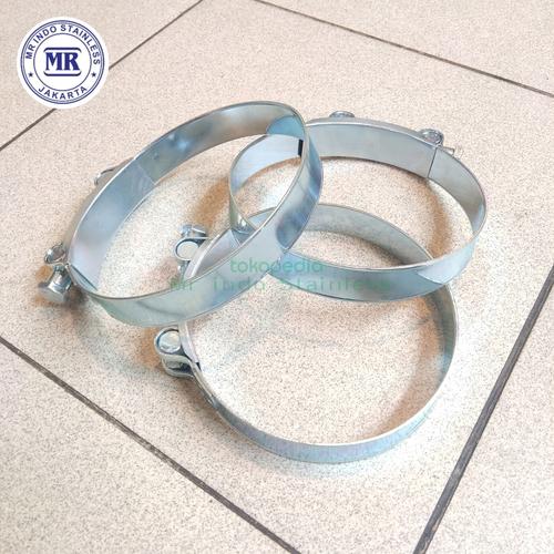 Jual Hose klem superior 6" Inch Carbon Steel / klem selang/ hose clamp ...