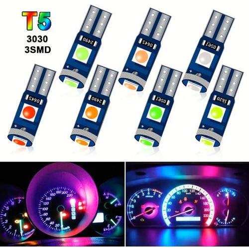 Jual Lampu LED T5 GEN 2 Speedometer dashboard 3 titik smd mata Speedo ...