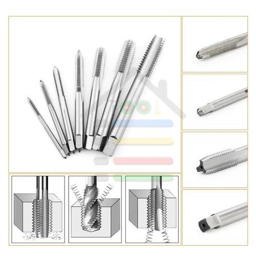 Jual HAND TAP PEMBUAT ULIR SKRUP M3 - M8 - M3X0.5 - Jakarta Barat ...