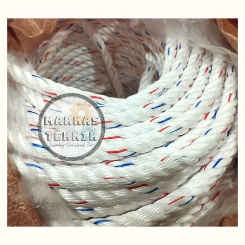 Jual TALI TAMBANG PP 16mm Garis Biru Merah / TAMBANG PP 16 MM ( per ...