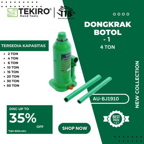 Jual Tekiro Hydraulic Bottle Jack / Dongkrak Botol / Perkakas Garasi ...
