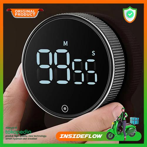 Jual Timer Masak Dapur Digital Portable Anti Gosong Rotary Kitchen ...