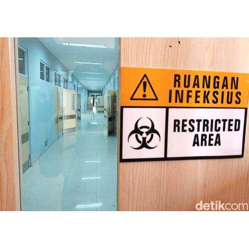 Jual POSTER SIGN UNTUK RUANGAN INFEKSIUS - HIJAU 22, 15X10 CM - Kab ...