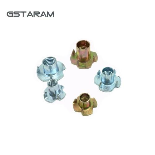 Jual Isi 10Pcs Mur Cakar Tanam Kayu T Nut Untuk Baut Box Furniture M5 ...