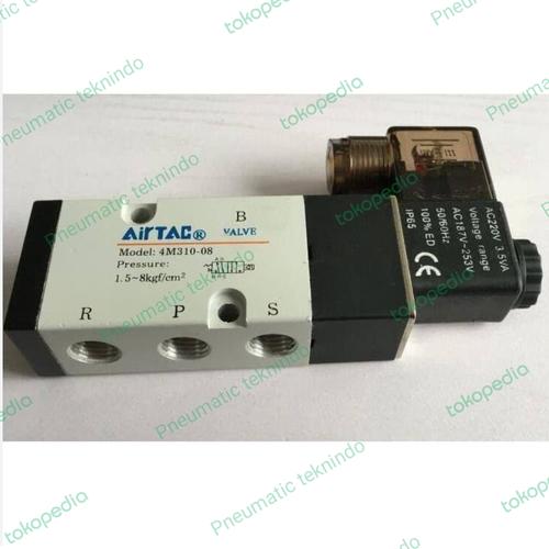 Jual SOLENOID VALVE 4M310-08 AIRTAC - Jakarta Barat - Pneumatic teknindo | Tokopedia