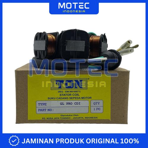 Jual Spull spul stator assy honda gl pro cdi komplit merk ton - Kota ...