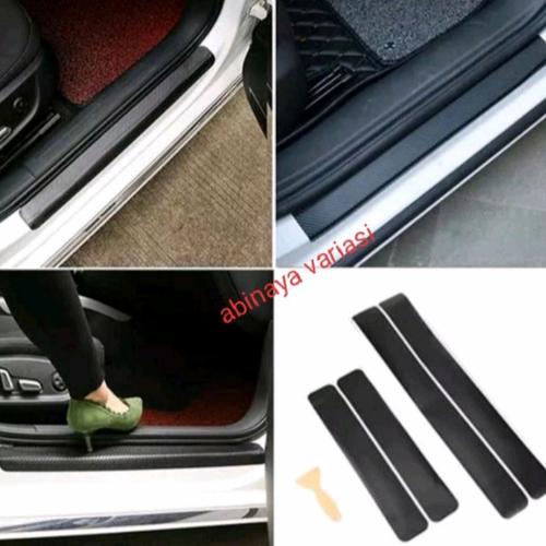 Jual Sill Plate Samping Mobil ALL NEW BRIO Sillplate Sticker Carbon ...