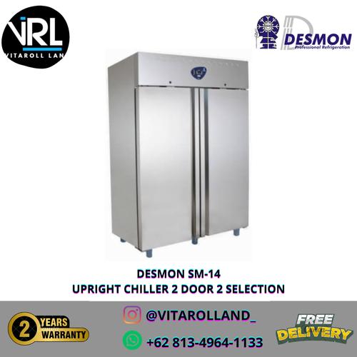 Jual Desmon SM14 - Upright Chiller 2 Door 2 Section - Kulkas 2 Pintu ...
