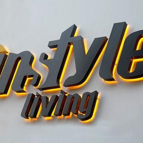 Jual huruf timbul stainless / galvanil / galvanis / acrylic / akrilik ...