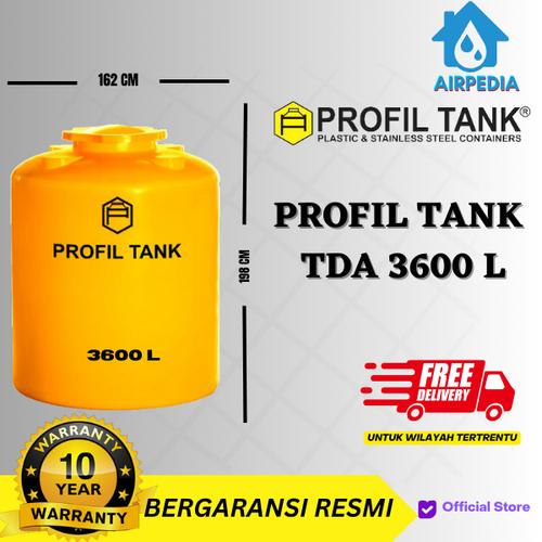 Jual Tangki Air Profil Tank TDA 3600 Liter Plastik - Toren Air Profil ...