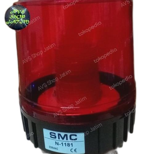 Jual Lampu Rotary SMC Tipe N-1181 LED 7" (220 VAC) Red - Kab. Gresik ...
