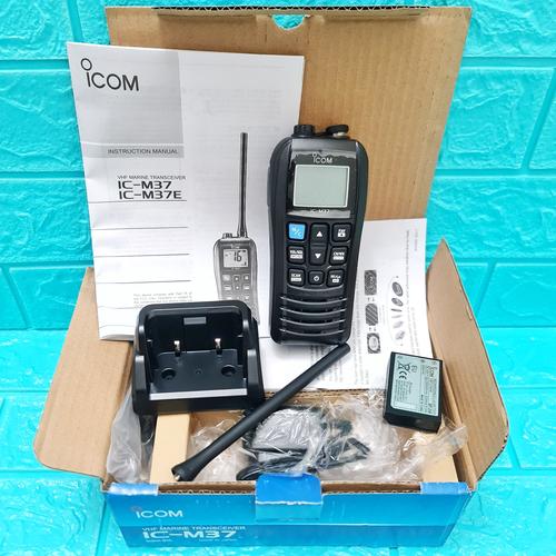 Jual ICOM IC-M37 HT VHF MARINE ICOM IC M37 MARINE ICOM M37 PENGGANTI ...