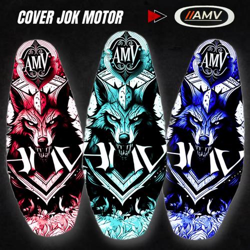 Jual Sarung Jok Motor Amv wolf Edition Nmax Aerox Vespa Pcx Adv Vario ...