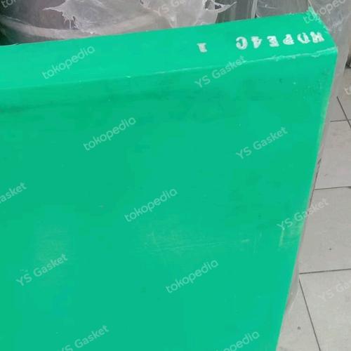 Jual Nylon / Polyethylene Sheet Hijau/ HDPE Lembaran 12mm 50cm x 50cm ...