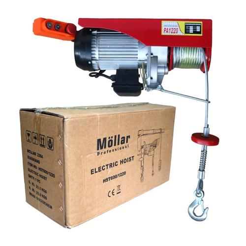 Jual MOLLAR HST600/1220 Katrol Mini Listrik 1200 Kg Electric Hoist 20 ...