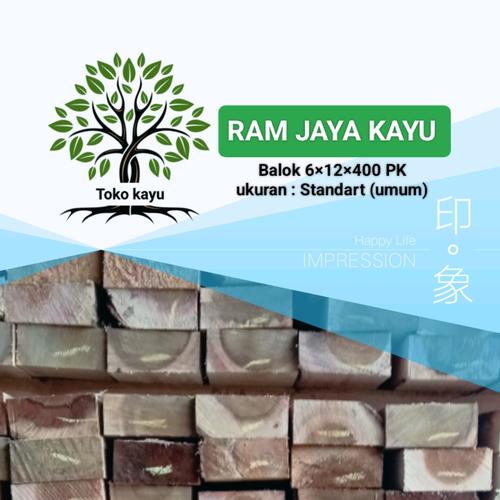 Jual kayu balok 6/12 proyek , 4meteran - Kab. Bogor - RAM JAYA KAYU ...