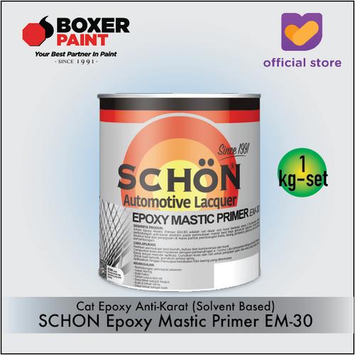 Promo Cat Epoxy Anti-Karat SCHON Epoxy Mastic Primer (1 kg-set) - Dark Grey - Kab. Sidoarjo ...