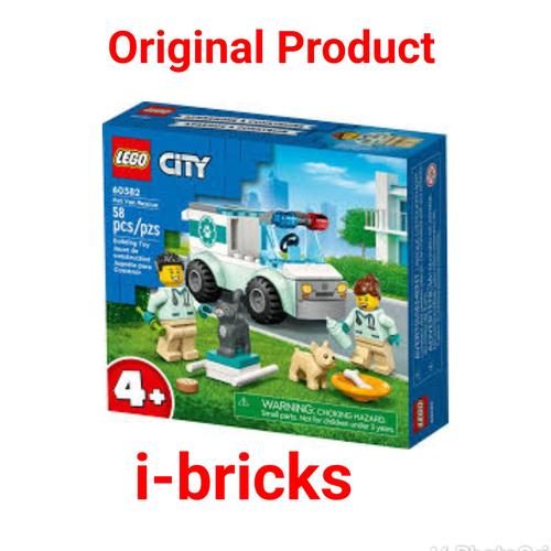 Jual LEGO City 60382 Vet Van Rescue - Jakarta Utara - I-Bricks | Tokopedia