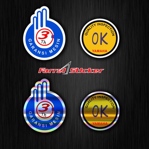 Jual Stiker warning yamaha sticker prosedur GARANSI 3 TAHUN - Putih ...